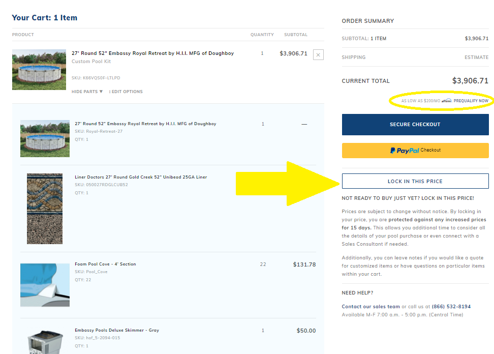 How to Purchase Your Above Ground or Semi-Inground Swimming Pool