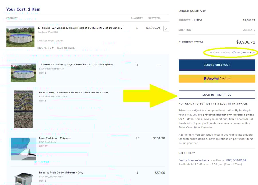 How to Purchase Your Above Ground or Semi-Inground Swimming Pool