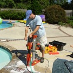 How To Add a Handrail to an Existing Swimming Pool