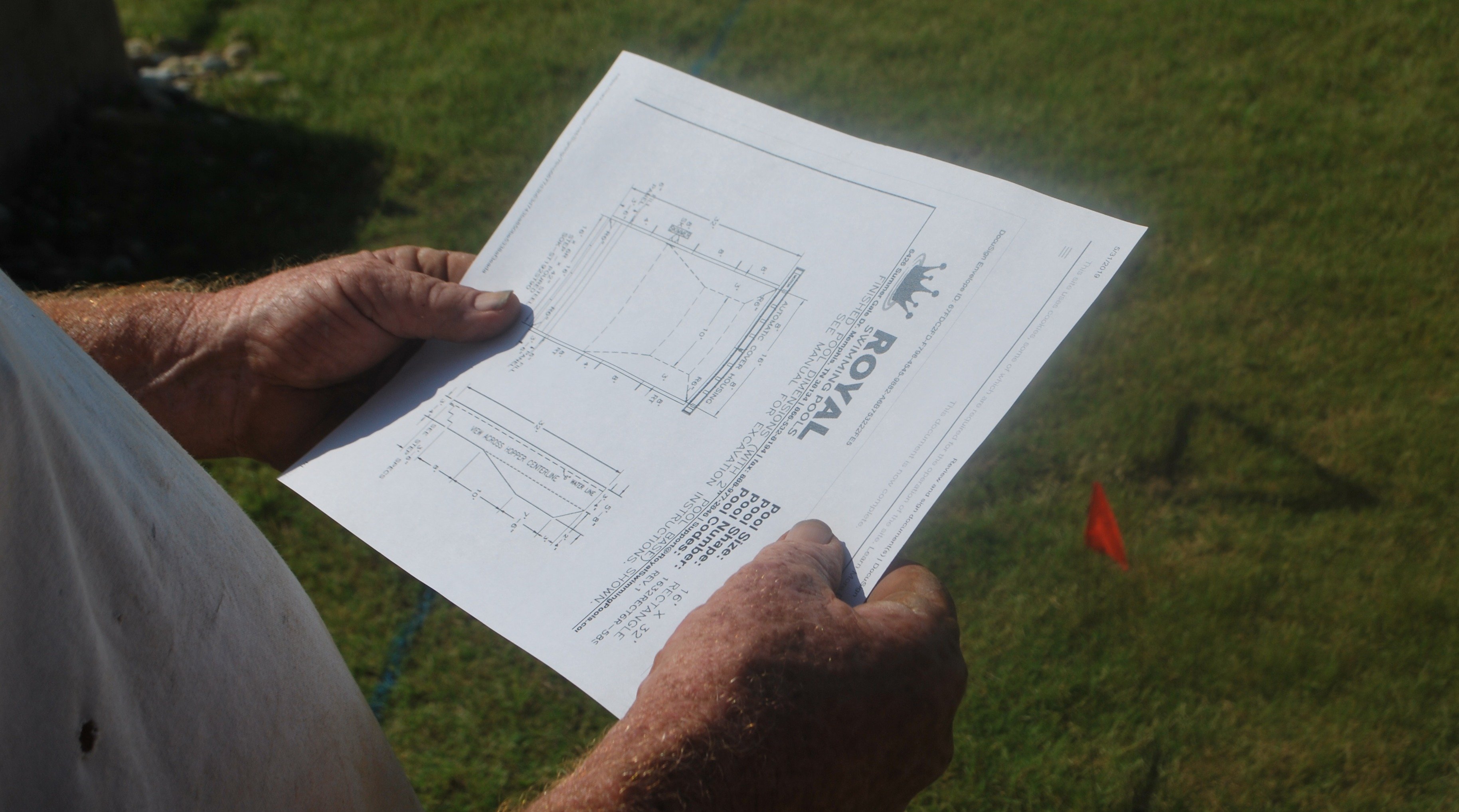 How To Read Your Swimming Pool's Dig Spec