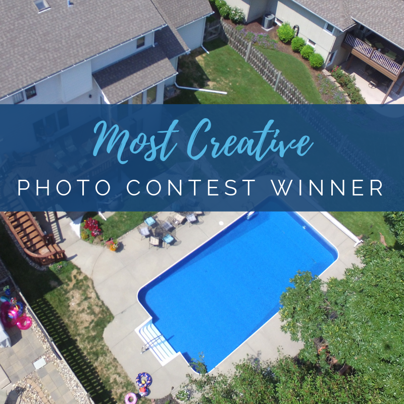 "Most Creative" Pool Photo!